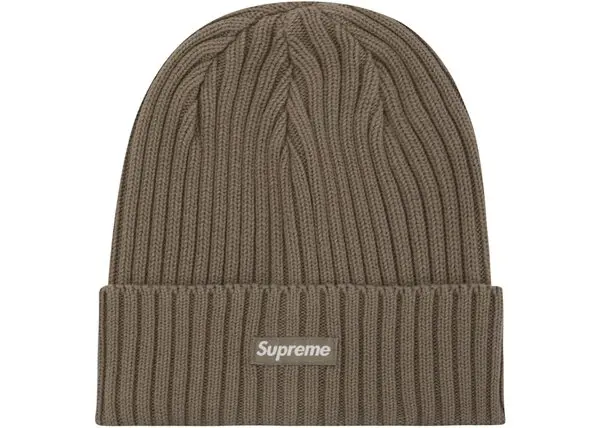 Supreme Overdyed Beanie - Taupe