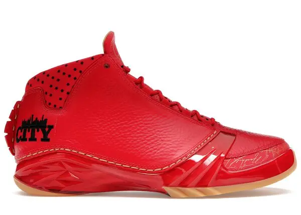 JORDAN 23 Chicago Sneakers - University Red/gum Yellow