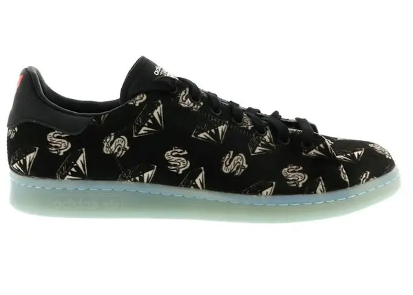 Adidas Stan Smith X Pharrell X Bbc Sneakers - Black/light Aqua