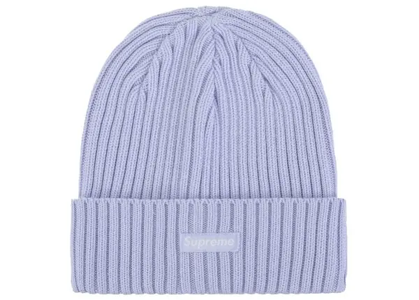 Supreme Overdyed Beanie - Lilac
