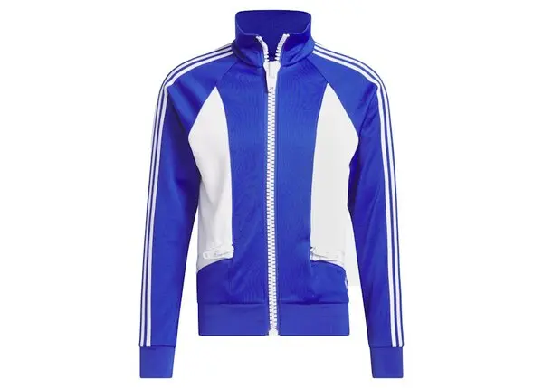 Adidas X Jeremy Scott Big Zipper Jacket - Bold Blue