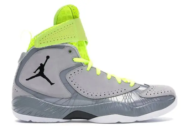 JORDAN 2012 High-top Sneakers - Wolf Grey/black/silver Ice