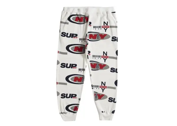 Supreme Ny Waffle Thermal Pant - White