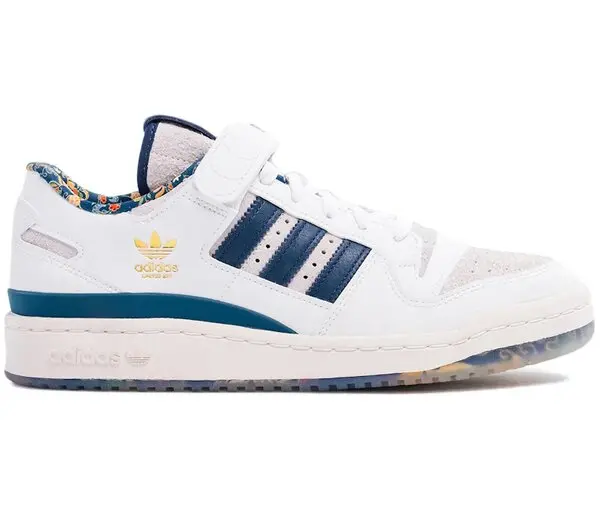 Adidas Forum 84 Low Singaporein Sneakers - White/blue