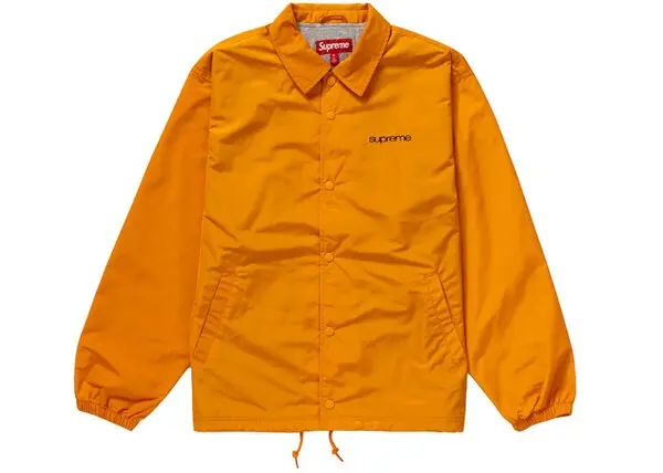 Supreme Nyc Coaches Jacket - Orange