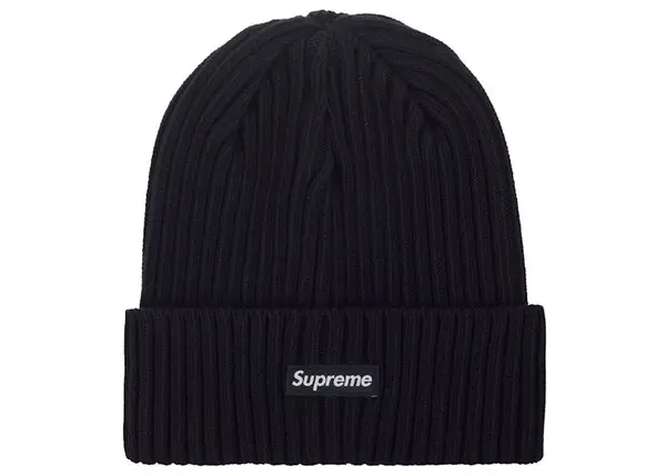 Supreme Overdyed Beanie - Black