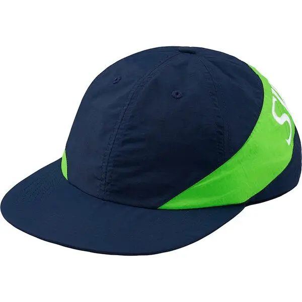 Supreme Nylon Arc 6-panel Cap - Navy Blue