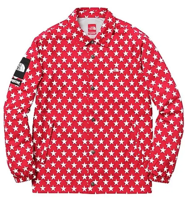 Supreme Packable Coaches Jacket - Red