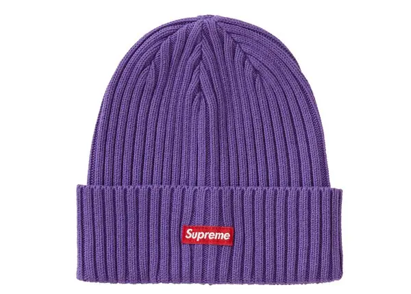 Supreme Overdyed Beanie - Purple