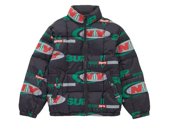 Supreme Ny Reversible Puffy Jacket
