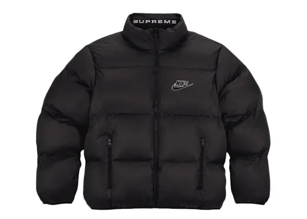 Supreme Nike Reversible Puffy Jacket - Black