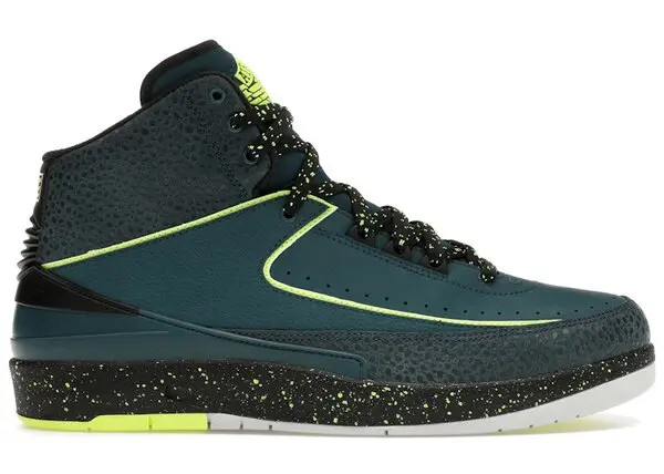 JORDAN 2 Retro Sneakers - Nightshade/volt Ice/black