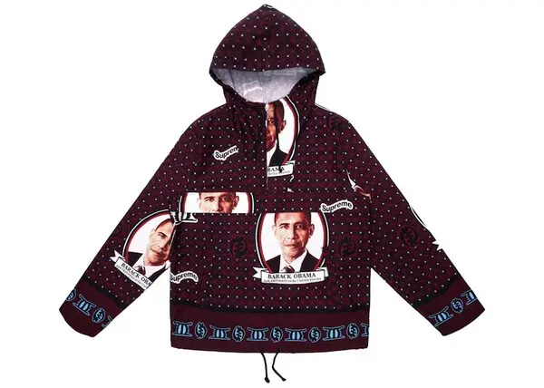 Supreme Obama Anorak - Red