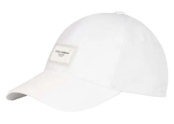 Dolce & Gabbana Branded Baseball Cap - White