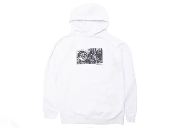 BAIT X Initial D How To Drift Hoodie - White