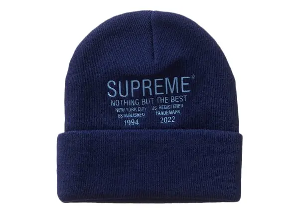 Supreme Nothing But Beanie - Navy Blue