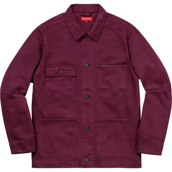 Supreme Ny Tapestry Denim Chore Coat