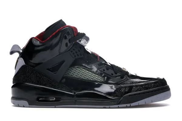JORDAN Spizikepatent Sneakers - Black/varsity Red/stealth