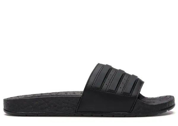 Adidas Adilette Boost Triple Slides - Black