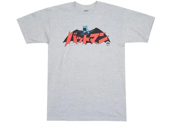 BAIT X Batman Japan Tee Shirt - Gray