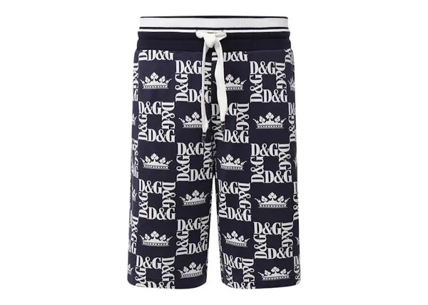 Dolce & Gabbana Crown Logo Shorts