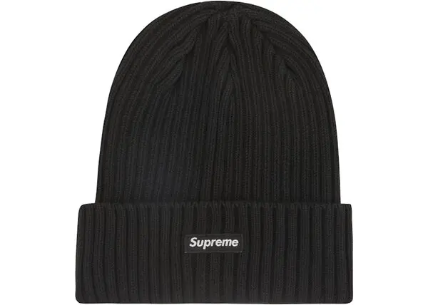 Supreme Overdyed Beanie - Black