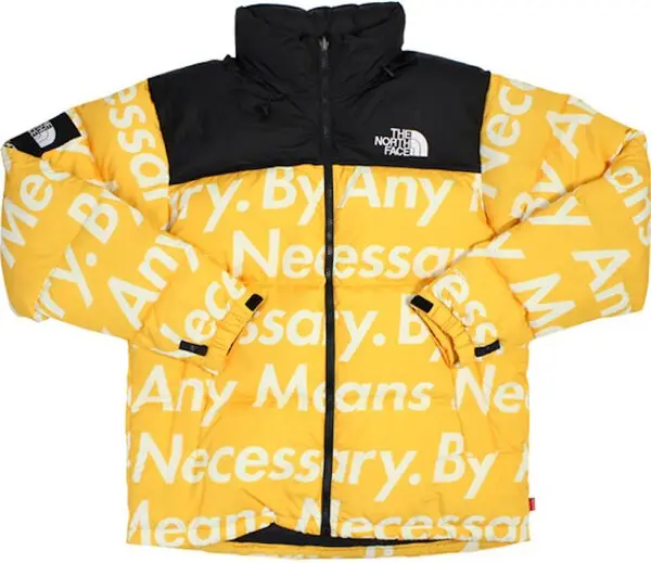 Supreme Nuptse Jacket - Yellow
