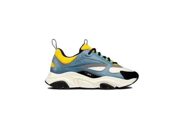 Dior B22 Sneakers - Blue/yellow/white