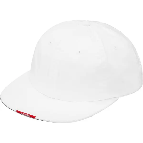 Supreme Nylon Visor 6-panel Cap - White