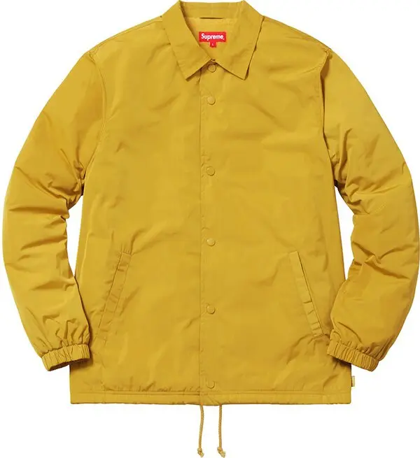 Supreme Coaches Jacket - Gold