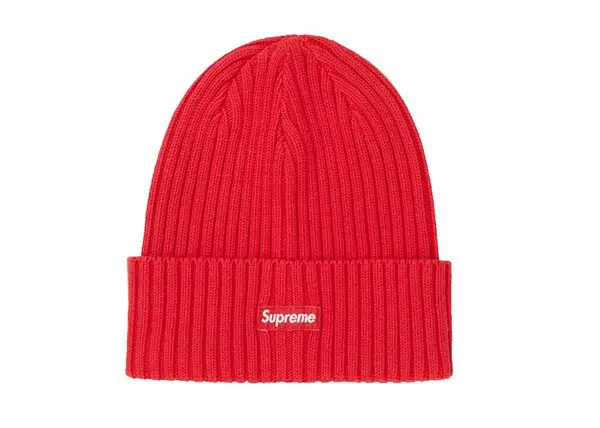 Supreme Overdyed Beanie - Red