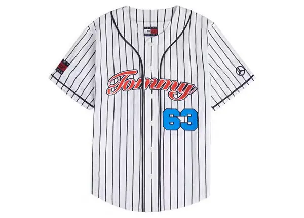 AWAKE X Tommy X Mercedesamg F1 George Baseball Jersey - White
