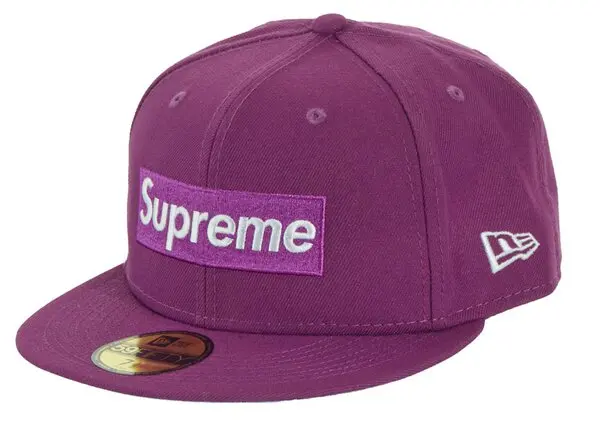 Supreme No Comp Box Logo New Era Cap - Lavender