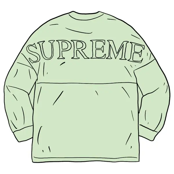 Supreme - Overdyed L⁄S Top | Logo – Preview 0 Spring⁄Summer eBay
