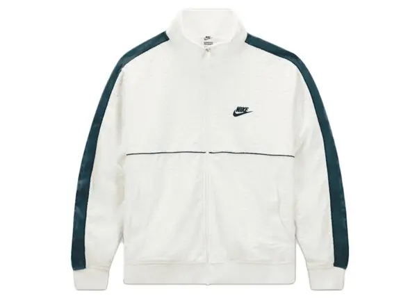 Supreme Nike Velour Track Jacket - White