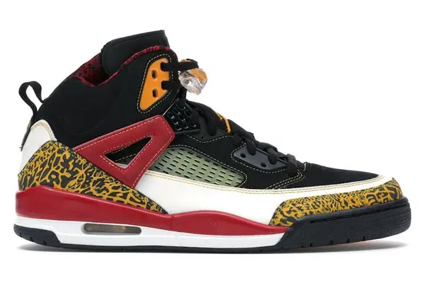 JORDAN Spizike Kings County High-top Sneakers - Black/taxi/varsity Red