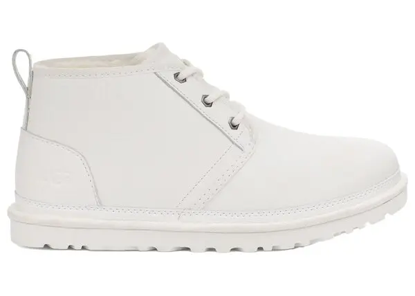 UGG Neumel Leather Boots - White