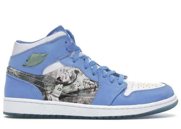 JORDAN 1 Retro Alpha - White/university Blue/black