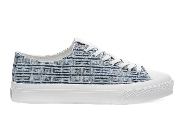Givenchy City In 4g Denim Sneakers