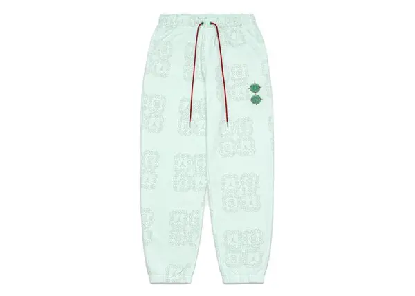 JORDAN X Clot Jade Fleece Sweatpants - Barely Green