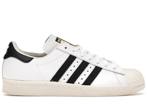 Adidas Superstar 80s Sneakers - White/black/chalk