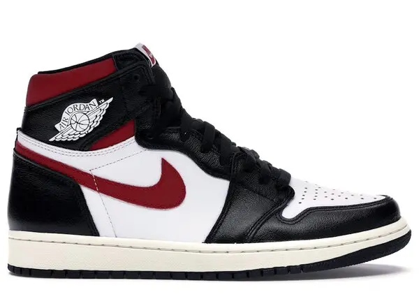 JORDAN 1 Retro High - Black/gym Red/white
