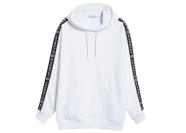 Givenchy 4g Branded Logo Tape Hoodie