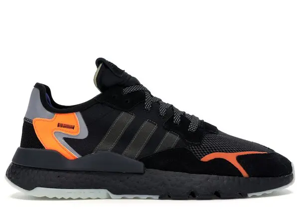 Adidas Nite Jogger Sneakers - Core Black/carbon/active Blue
