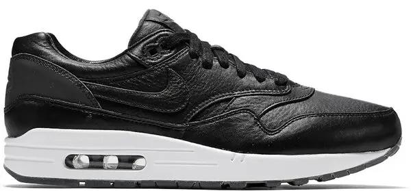 Nike Air Max 1 Pinnacle Leather Sneakers - Black
