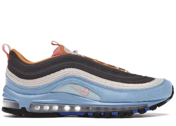 97 Men Air Max 97 Shoe Taupe/white/blue Nike Max 97 Premium