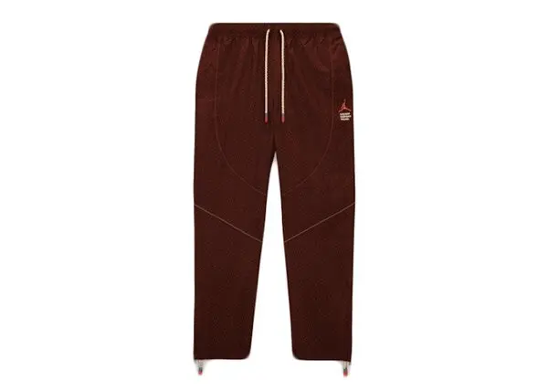 JORDAN X Maison Chateau Rouge Woven Pants - Brown
