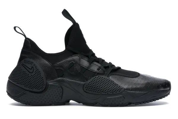 Nike Huarache E.d.g.e. Leather Sneakers - Black/blackone-colorblack