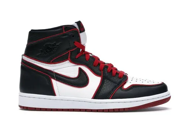 JORDAN 1 Retro High Bloodline - Black/gym Red/white