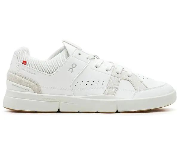 On The Roger Clubhouse Sneakers - White/Sand | Editorialist